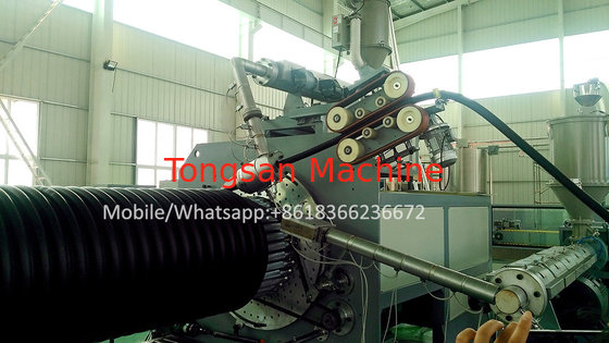 In Stock 800-1200mm water drainage  HDPE Krah corrugated pipe extrusion machine
