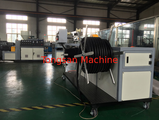 20m/min corrugated pipe extrusion line  high speed PP PE PVC single wall corrugated pipe making machine
