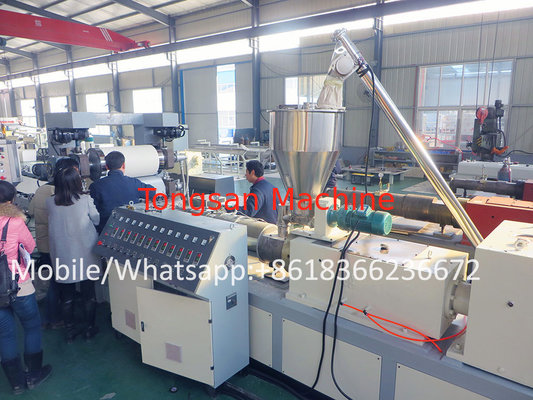 plastic sheet extrusion line PVC edge band sheet extrusion machine