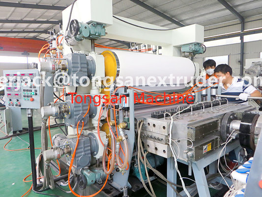 plastic sheet extrusion line PVC free foam sheet extrusion machine