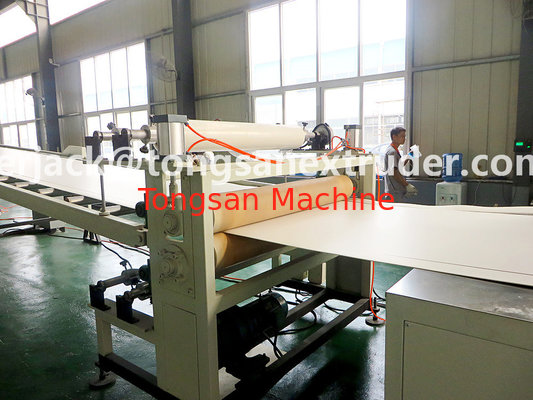 plastic sheet extrusion line PVC free foam sheet extrusion machine