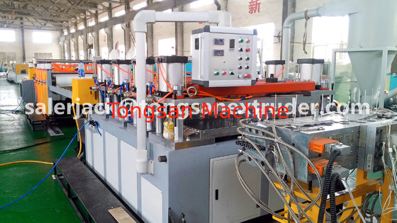 3 layer co-extrusion  WPC PVC celuka  foam board making machine