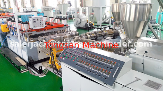3 layer co-extrusion  WPC PVC celuka  foam board production line