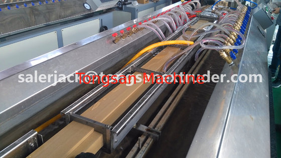 wpc door frame extrusion line WPC solid door frame making machine