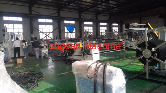 corrugated pipe machine PP PE single wall cprrugated pipe production line