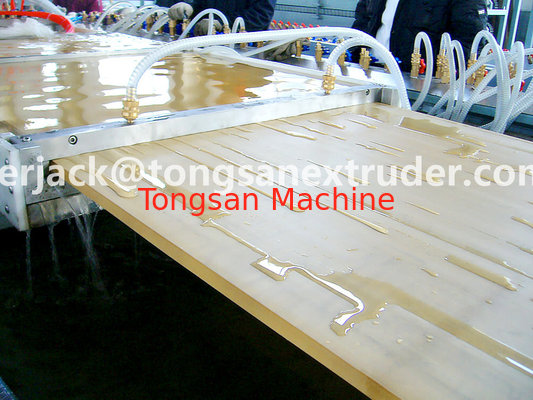 WPC door board extrusion line WPC hollow door board extrusion  machine