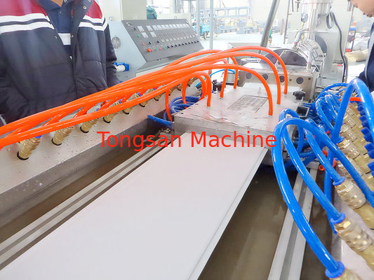 Plastic Profile Extrusion Line PVC ceiling roofing panel extrusion machine
