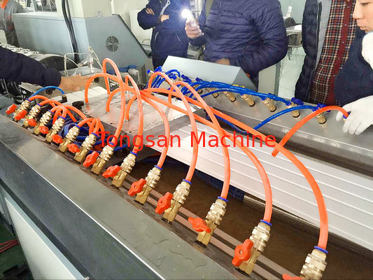 Plastic Profile Extrusion Line PVC decoration board extrusion machine