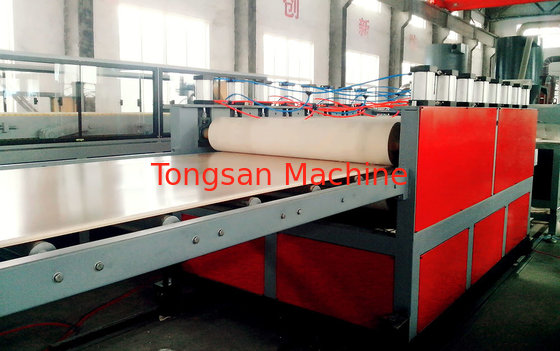 WPC PVC foam board extrusion line WPC PVC advertisement  board extrusion line