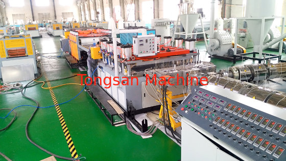 WPC PVC foam board extrusion line WPC PVC foaming hard surface sheet production line