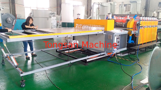 WPC PVC foam board extrusion line WPC PVC green wood making  machine