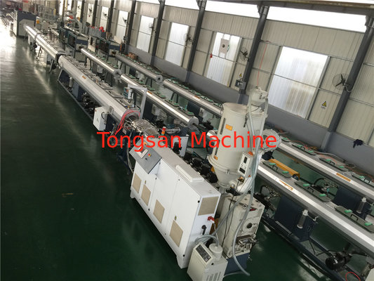 pipe extrusion line 75-160mm  PE-PP Water Gas Supply Pipe production line