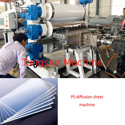 plastic sheet extrusion line PS PC PMMA sheet extrusion line