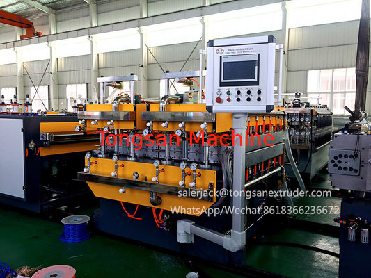 LSJ100/36 1220mm PP coroplast sheet extrusion machine/ PP hollow sheet machine