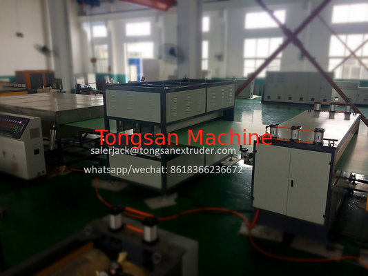 LSJ120/36 2450mm PP hollow profile sheet production line/PP hollow sheet machine