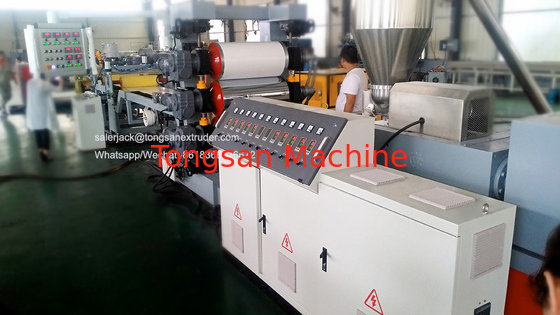 SJSZ-65/132 PVC sheet extrusion line/ PVC edge banding sheet extruder machine
