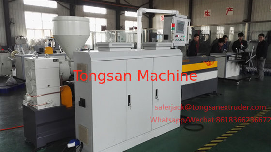 LSJ-65/30 PP PE PVC single wall corrugated pipe machine/ High speed corrugated pipe machine