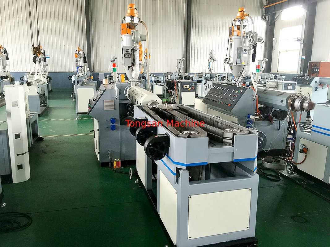 20m/min corrugated pipe extrusion line PP PE PVC single wall corrugated pipe extrusion machine