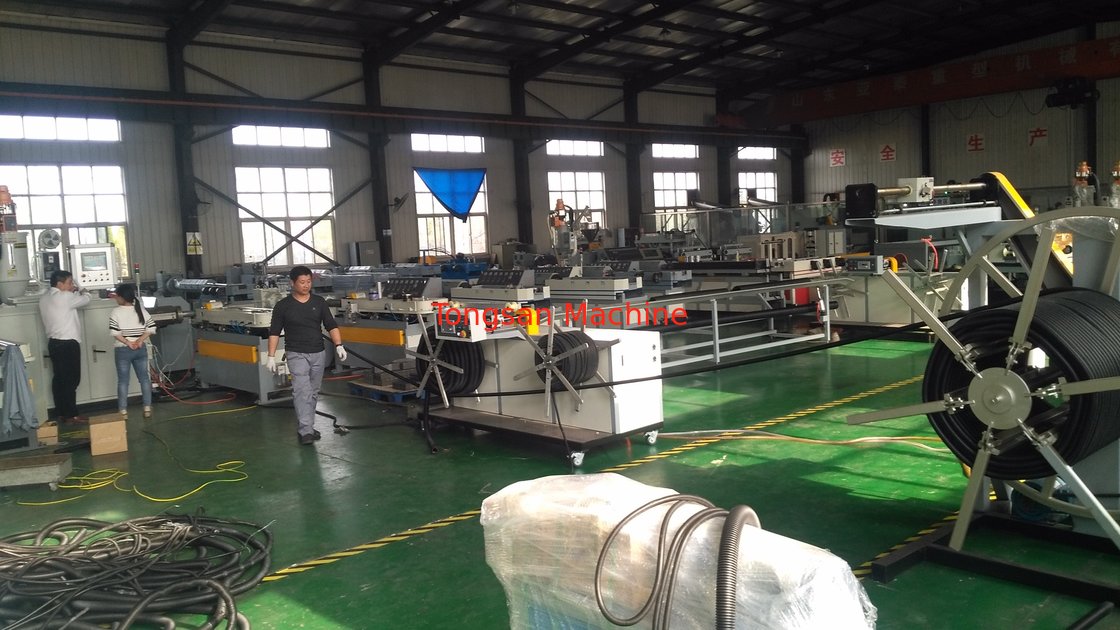 corrugated pipe machine PP PE single wall cprrugated pipe extrusion machine