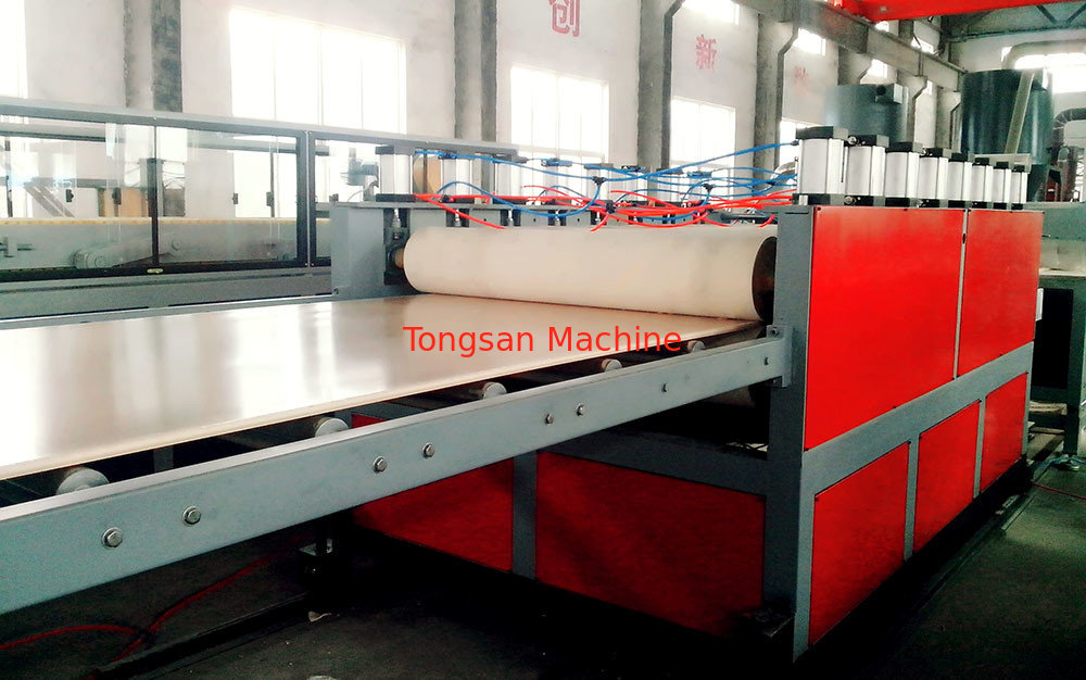 WPC PVC foam board extrusion line WPC PVC foam furniture  board production line
