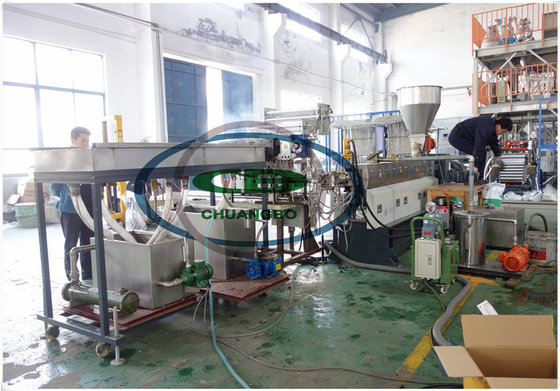 New LFT-G granules making machine line (Long Fiber Reinorced Thermoplastics) Glass Fiber+plastic coating Machine supplier