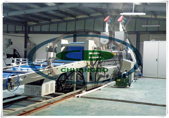 how make recycled PET flakes into sheet extrusion production line supplier