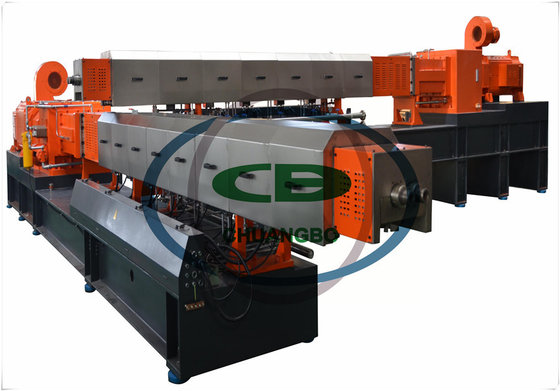 Parallel twin screw extruder PP plastic masterbatch compounding machine supplier