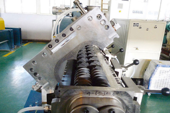 Manufacture Sale PVC soft Granulating Extruder Twin Screw Extruder supplier