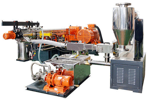 fluoroplastic F46 PFA PVDF F40 high torque twin screw extruder production machine line supplier