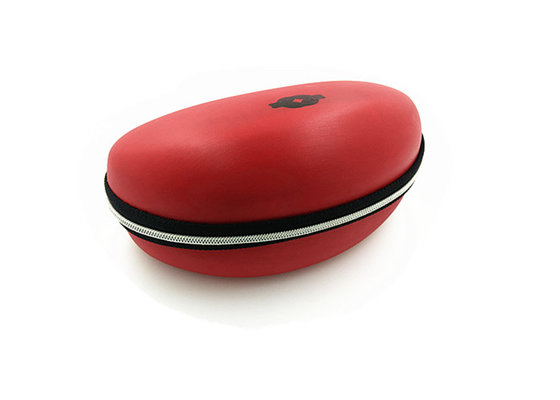 China Big Size Red PU Glasses Holder Eva Hard Case For Sunglasses / Eyewear supplier