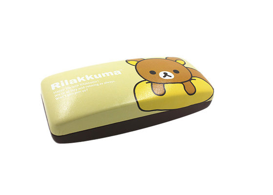 China Small Beer Hard children's  Eyeglasses Case / Leather Spectacle Case supplier