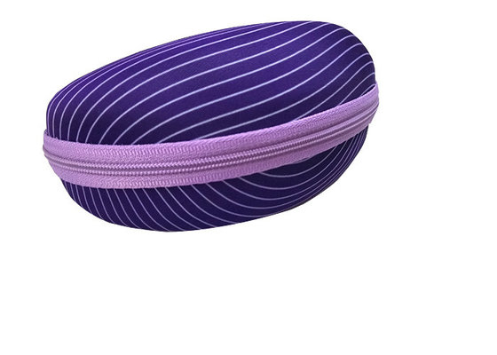 China Standard Size Lightweight EVA Sunglasses Case / Portable Zipper Eyewear Case supplier