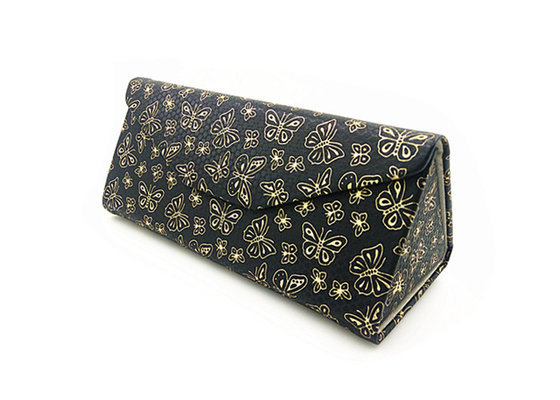 Butterfly Black Or Custom Sunglass Case Foldable For Women Easy To Carry supplier