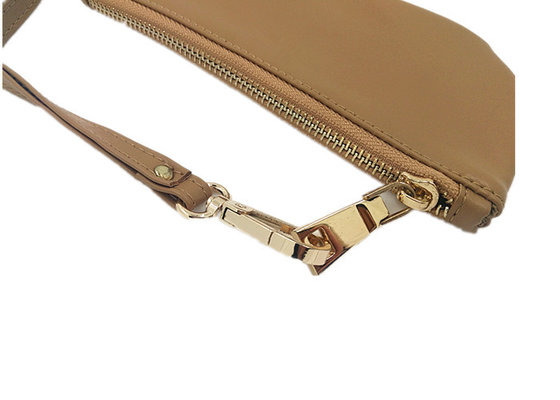 Brown PU Leather Glasses Pouch Case Sunglasses Zipper Soft Eyeglass Pouch supplier