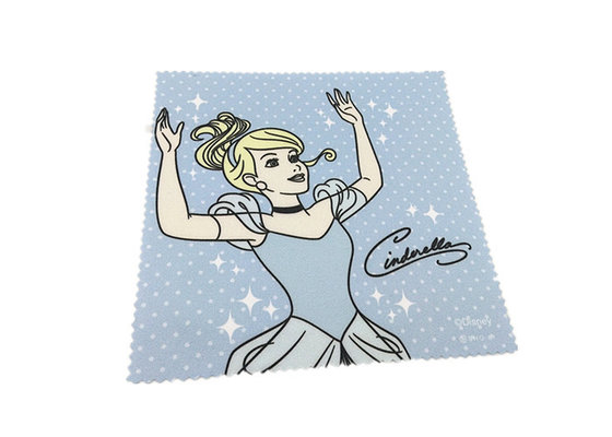 Cute Digital Printing Microfiber Fabric Eye Cleaning Cloth Full Printing Clothes supplier