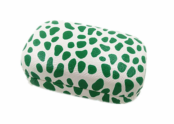 Leopard Print Hard Contact Lens Carrying Case With Customized Color supplier