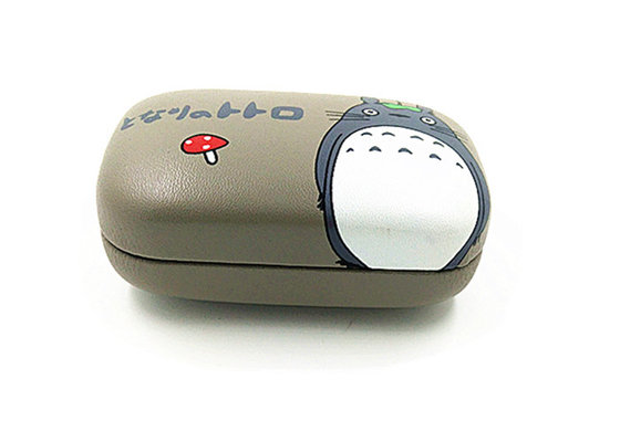 Cat Pattern Iron Contact Lens Case Metal Contact Lenses Storage Container supplier