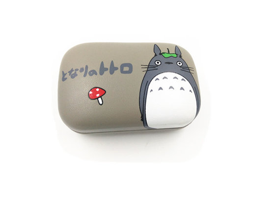 Cat Pattern Iron Contact Lens Case Metal Contact Lenses Storage Container supplier