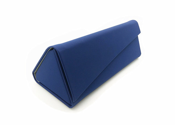 Pu Collapsible W8325 Glass Cases For Spectacles / Reading Optical Glasses supplier