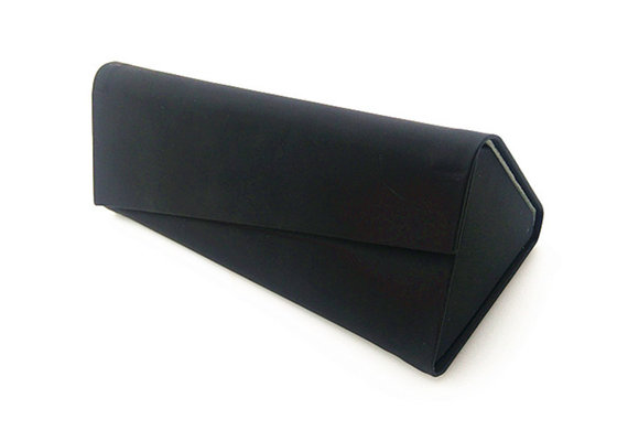 Pu Collapsible W8325 Glass Cases For Spectacles / Reading Optical Glasses supplier