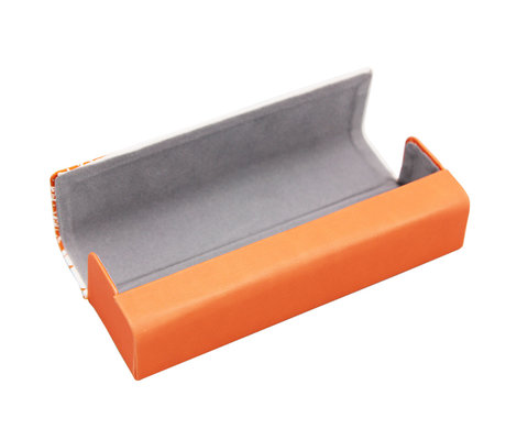 Printing Leaves Pattern Optical Glasses Case Rectangular Magnetic Enclosure supplier