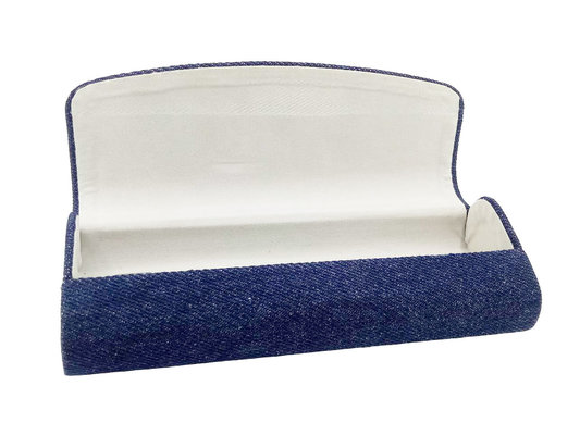 New Arrivals Denim Semi-Hard Optical Glasses Packing Case Jeans Eyewear Case Box supplier