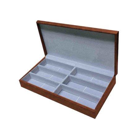 Multi Wood  Eyeglasses Display Packaging Box Glasses Storage Tray supplier