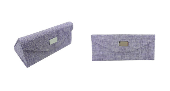 Custom Color Eyeglasses Case, Cloth Eyeglasses Box, Eyewear Case Folding supplier