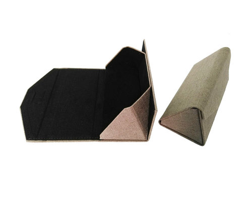 Custom Color Eyeglasses Case, Cloth Eyeglasses Box, Eyewear Case Folding supplier