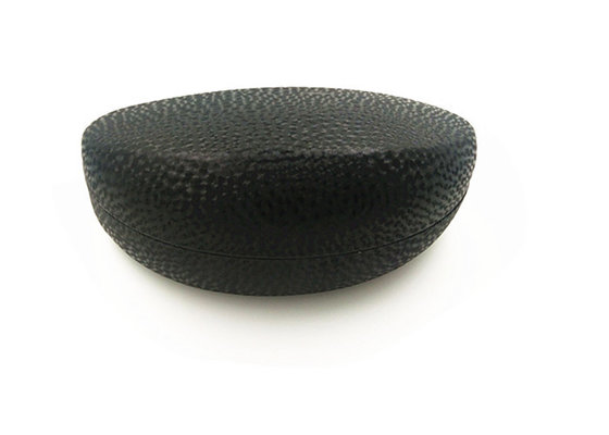 Black Large Custom Sunglass Case High End Vintage PU Leather Elegant Style supplier