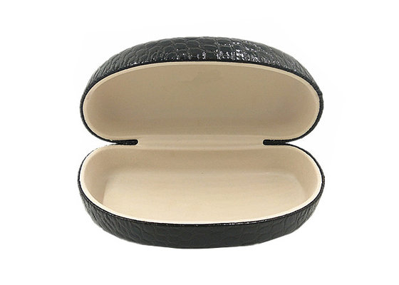Hot Stamping Logo Custom Sunglass Case Vintage Personalized Leather Eyeglass Case supplier