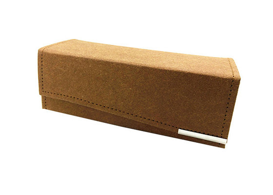 Custom Sunglass Case Kraft Paper Glasses Case Personalised Spectacle Cases supplier