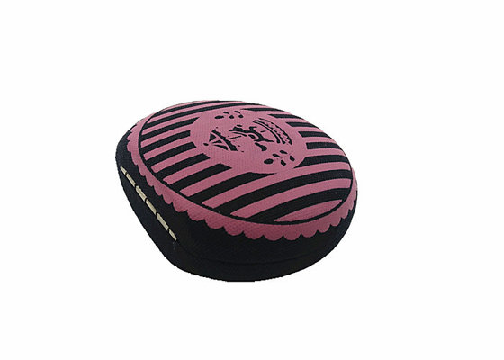 Logo Printing Canvas Contact Lens Holder Case Round Shape With Tweezer supplier