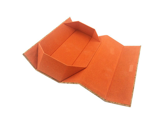 Soft Velvet Optical Collapsible Eyeglass Case Orange Interior For Mens Womens supplier